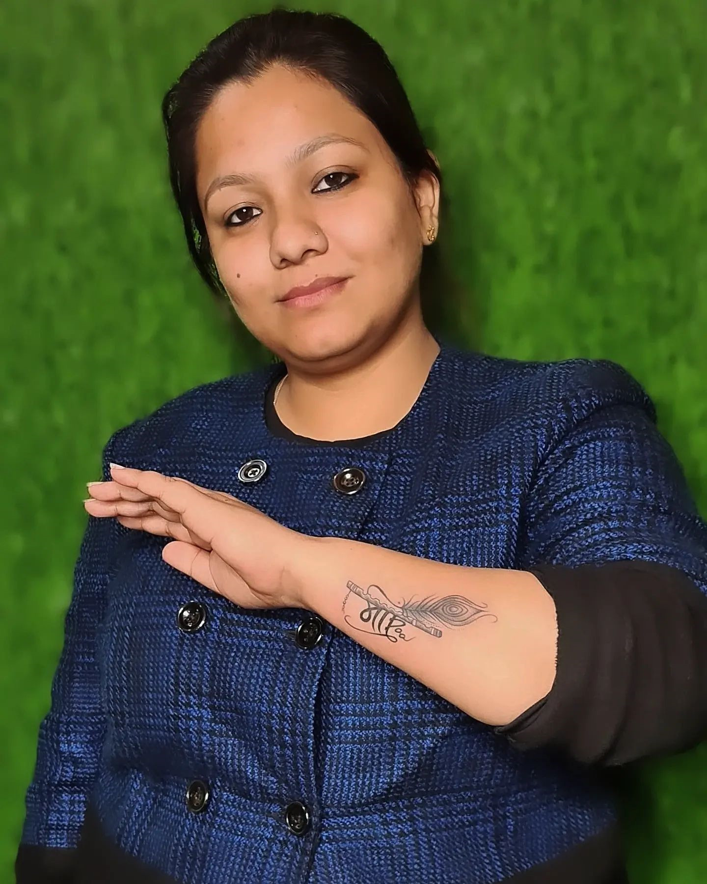 114 Mor Pankh Tattoo Ideas- Embracing Lord Krishna’s Beauty - Psycho Tats