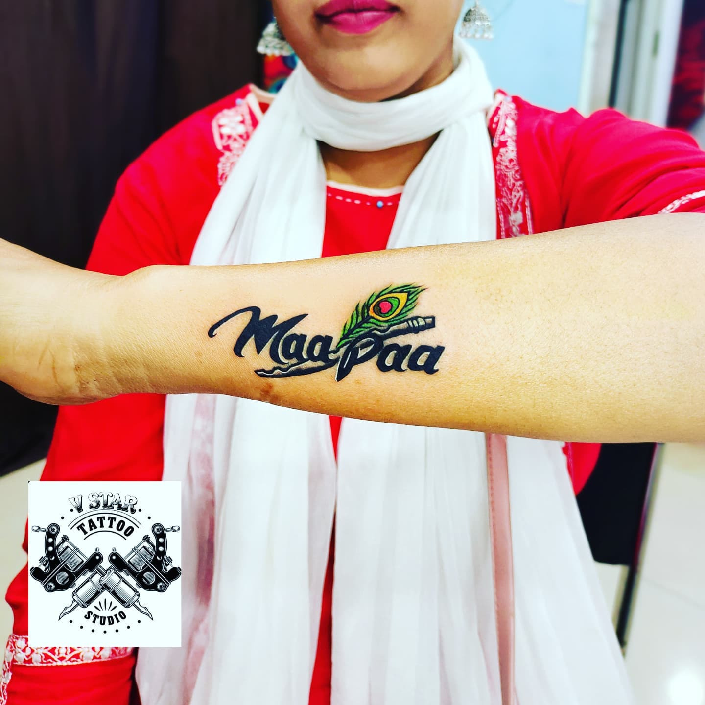 114 Mor Pankh Tattoo Ideas- Embracing Lord Krishna’s Beauty - Psycho Tats