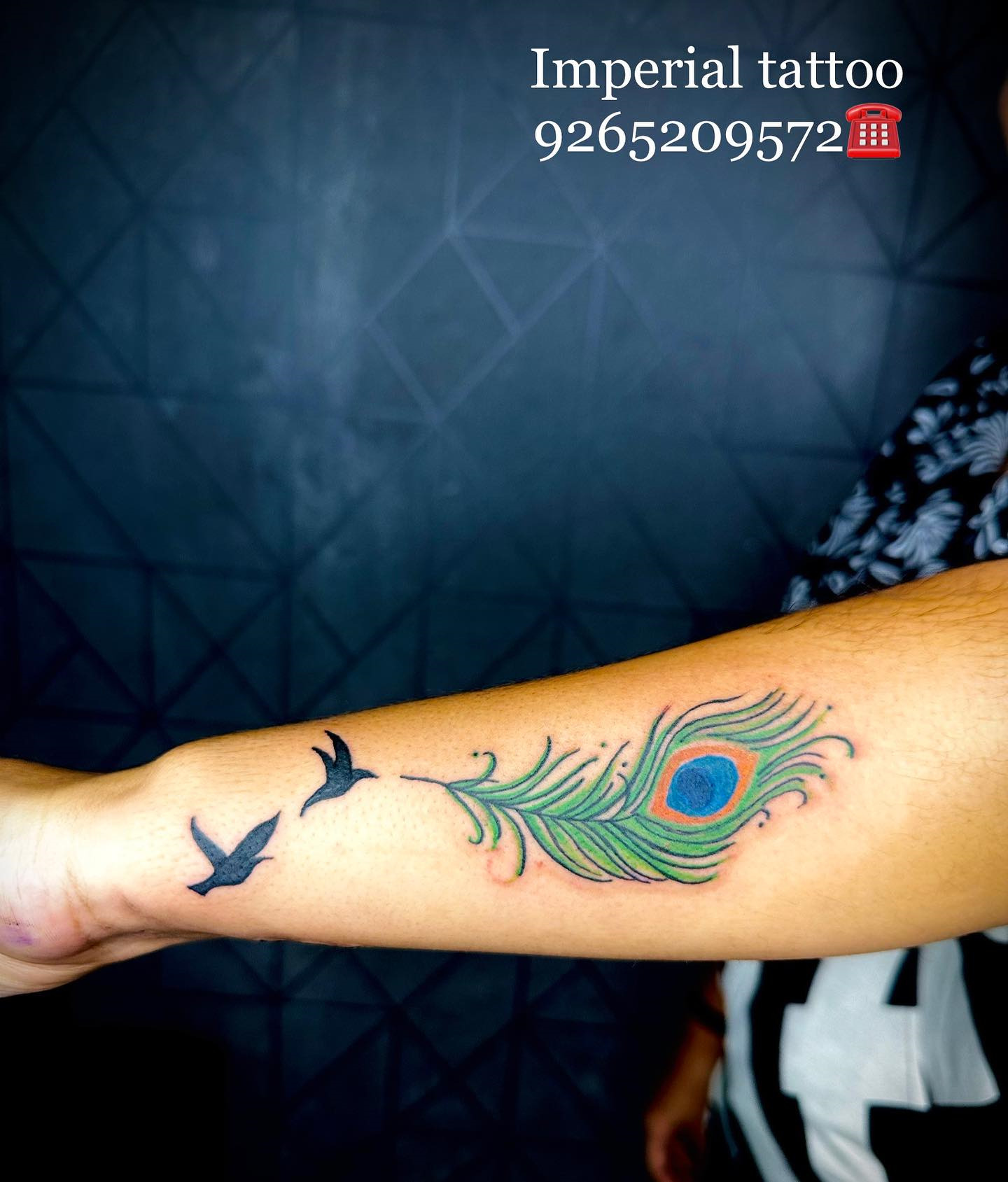 114 Mor Pankh Tattoo Ideas- Embracing Lord Krishna’s Beauty - Psycho Tats